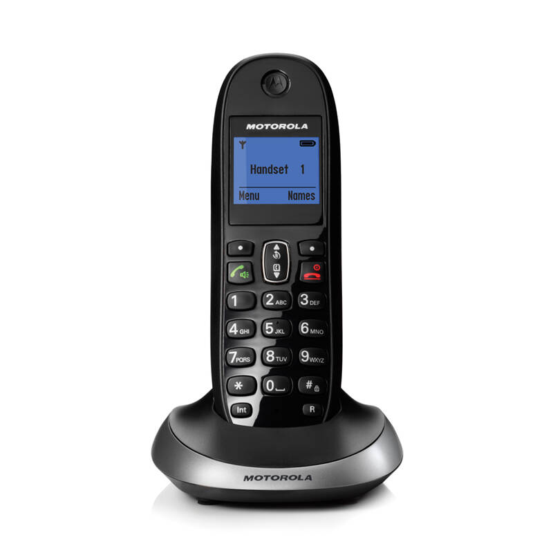 MOTOROLA C2001B ΑΣΥΡΜΑΤΟ ΤΗΛΕΦΩΝΟ ΜΑΥΡΟ - Επώνυμα Προϊόντα στο ...