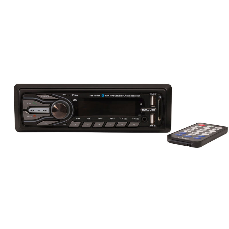 OSIO ACO-4510BT ΡΑΔΙΟ USB ΑΥΤΟΚΙΝΗΤΟΥ ΜΕ BLUETOOTH, ΔΙΠΛΟ USB ΓΙΑ ...