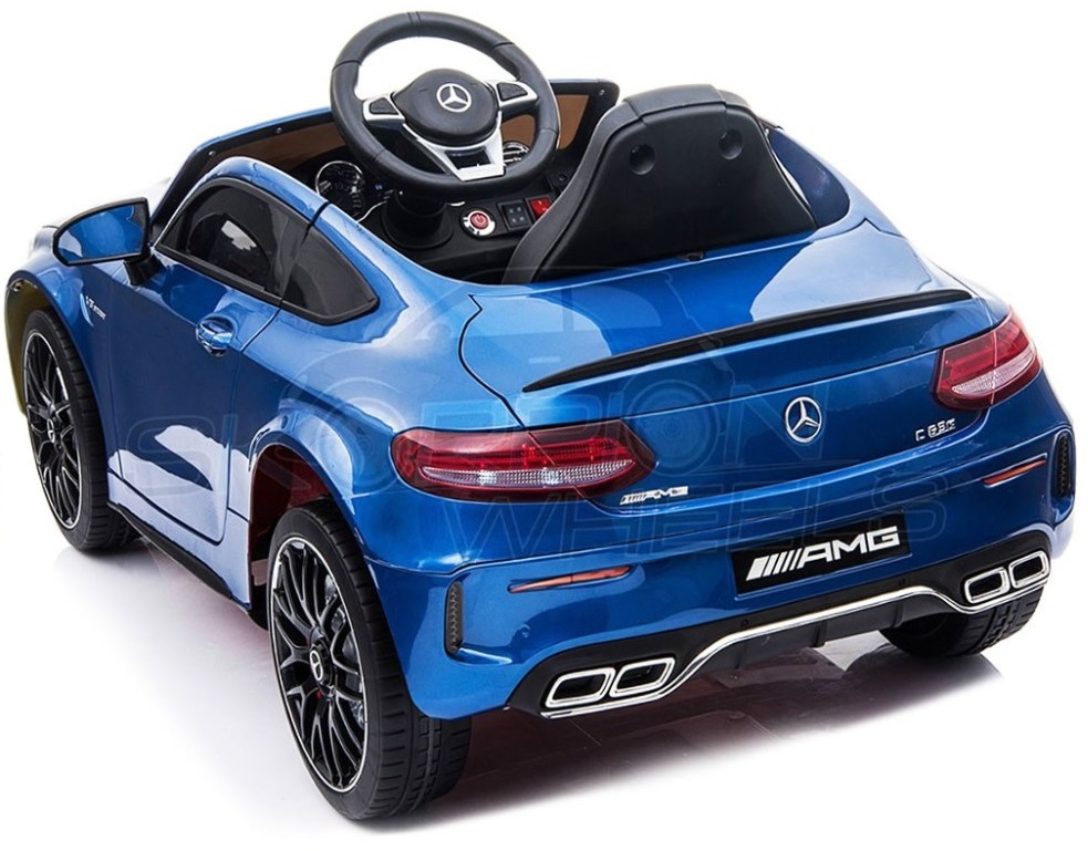 Παιδικό ηλεκτρικό αυτοκίνητο Μπλέ Licensed Mercedes Benz C63 ...