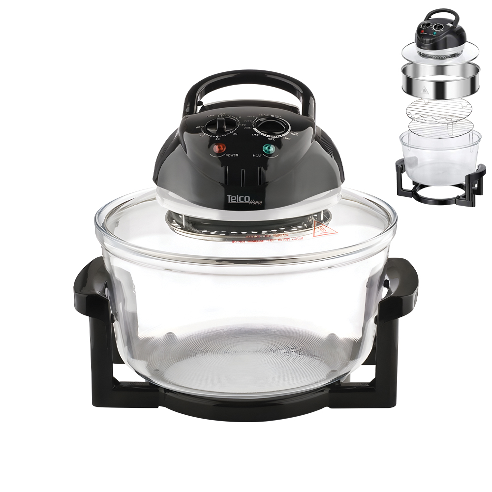Ηλεκτρικό φουρνάκι-ρομποτάκι 1400W Μαύρο FG-615 - Οικιακές Συσκευές στο ...