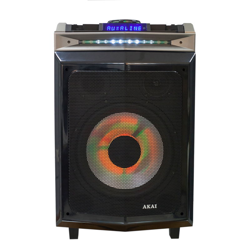 AKAI DJ-6112BT ΦΟΡΗΤΟ ΗΧΕΙΟ BLUETOOTH ΜΕ ΜΙΚΤΗ, LED ΚΑΙ ΑΣΥΡΜΑΤΟ ...