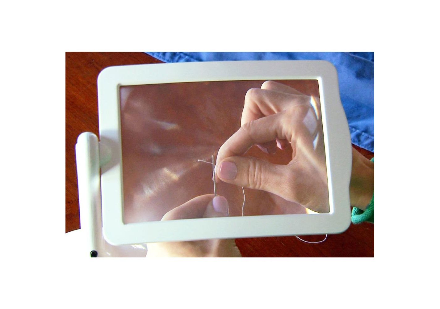 Επιτραπέζιος μεγεθυντικός φακός 360 μοιρών Hands Free magnifier με LED