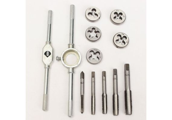 Σετ 12 φιλιέρες και κολαουζα OEM Tap and Die Set 12 pcs - Κασετίνες Με ...