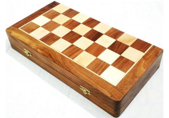 ΣΚΑΚΙΕΡΑ ΛΑΚΑ ΜΕ ΞΥΛΙΝΑ ΠΙΟΝΙΑ 45X45cm 901013 - Σκάκι στο ηλεκτρονικό ...