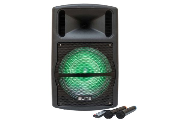 ELITE PS-12 ΦΟΡΗΤΟ ΗΧΕΙΟ BLUETOOTH ΜΕ ΕΝΙΣΧΥΤΗ, USB / SD, 2 ΑΣΥΡΜΑΤΑ ...
