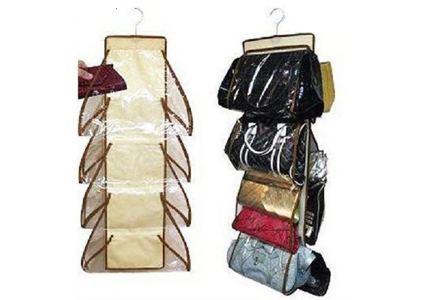 ΘΗΚΗ ΓΙΑ 16 ΤΣΑΝΤΕΣ ΚΡΕΜΑΣΤΗ ΝΤΟΥΛΑΠΑΣ Purse Store Bag